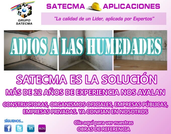 Satecma Aplicaciones – Adiós a las humedades | SATECMA.ES