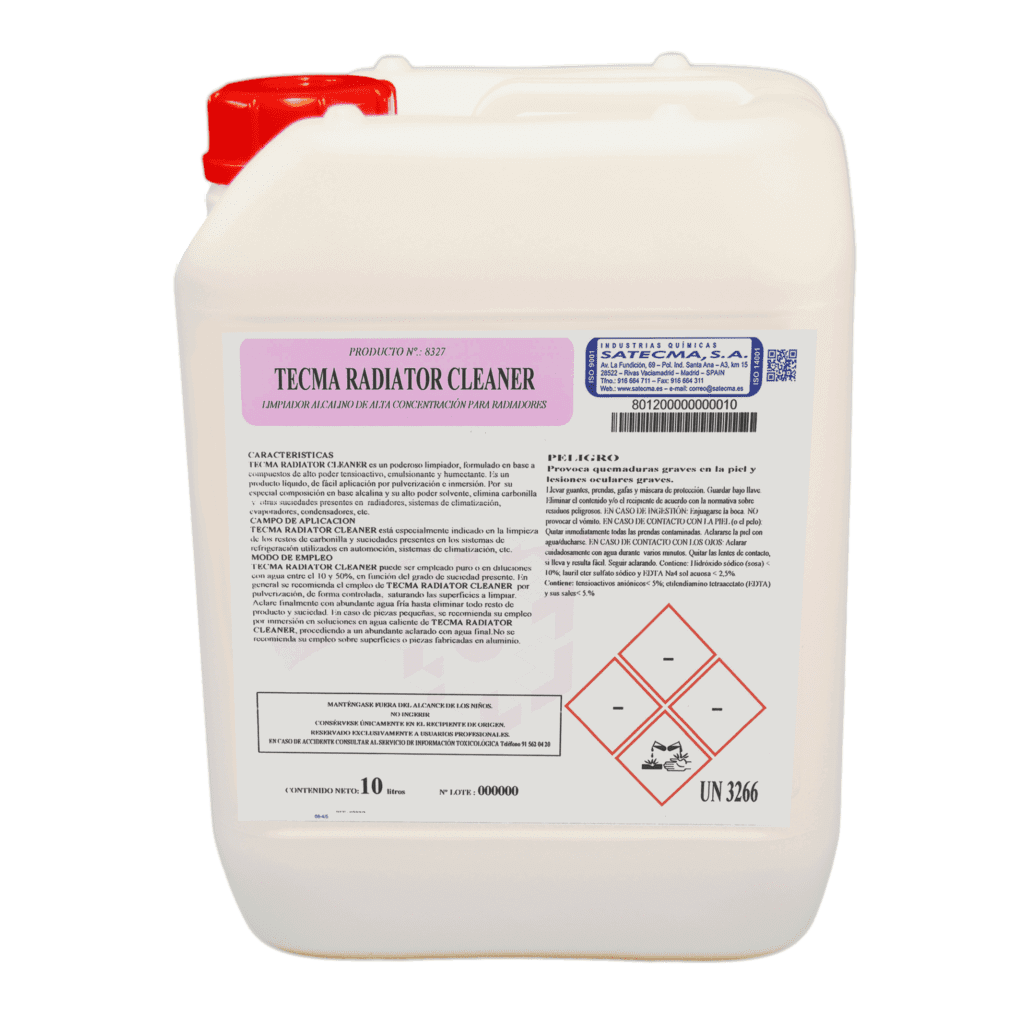 TECMA RADIATOR CLEANER Limpiador para radiadores